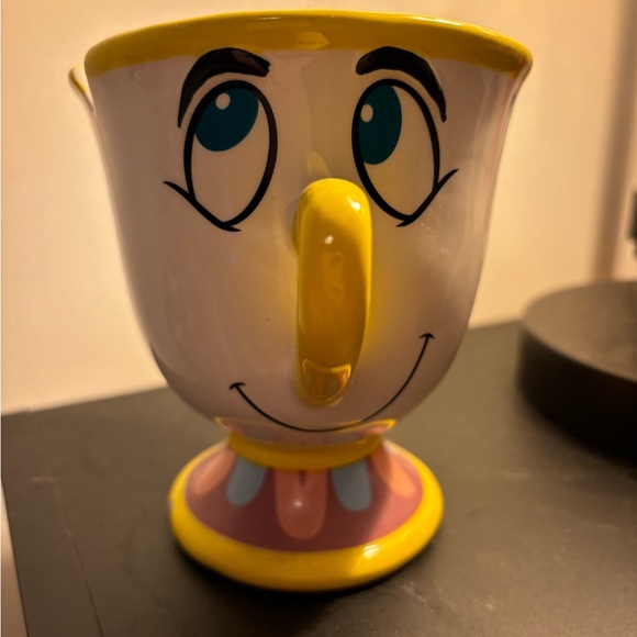 Disney | Kitchen | Large Disney Chip Cup From Beauty And The Beast ...